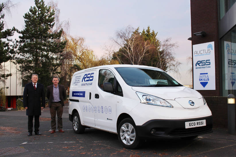 RSS Infrastructure buys its first EV - Fleet EV News