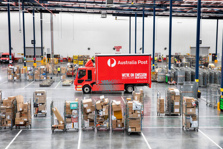 Australia Post happy with Volvo electric truck - Fleet EV News