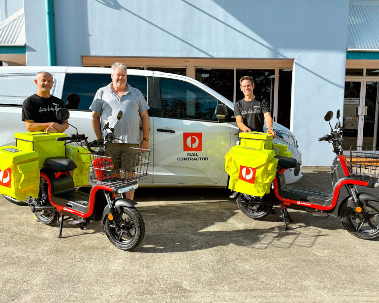 Postie bike goes electric - Fleet EV News