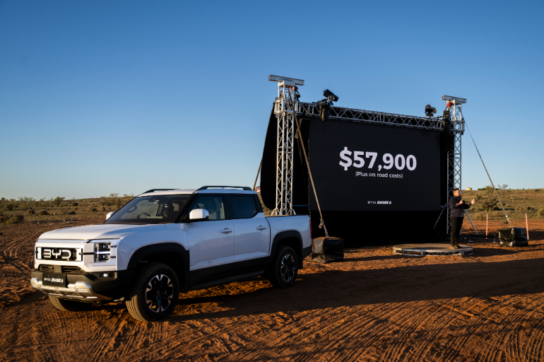 BYD launches Shark 6 ute, priced to attack - Fleet EV News