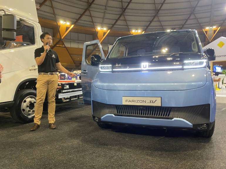 Farizon Electric Van Debuts at Everything Electric in Sydney - Fleet EV News
