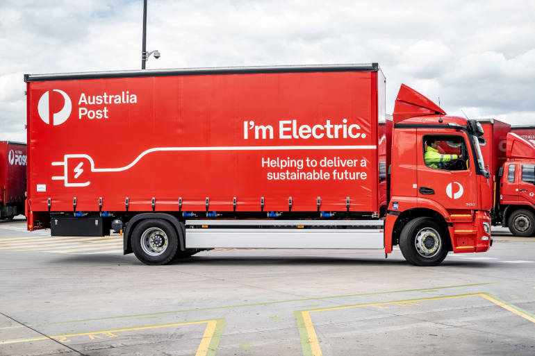 Australia Post Rolls Out Electric Truck and Renewable Diesel - Fleet EV ...