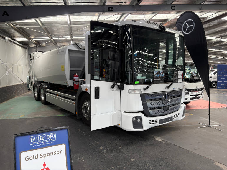 eEconic Waste Truck with Bucher Rear Loader Makes Public Debut - Fleet ...